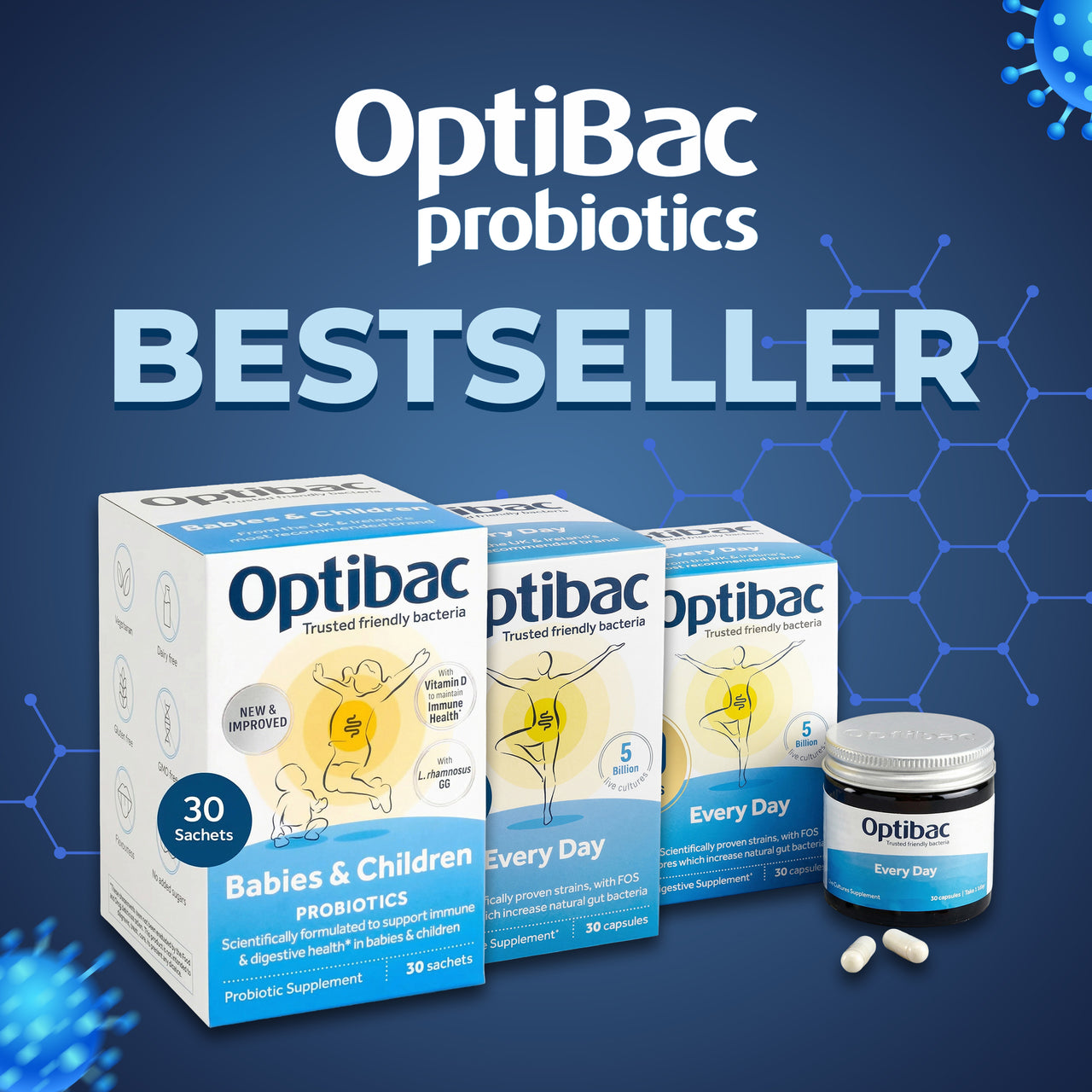 OptiBac | Probiotics & Digestive Health Supplements for Wellness – End ...